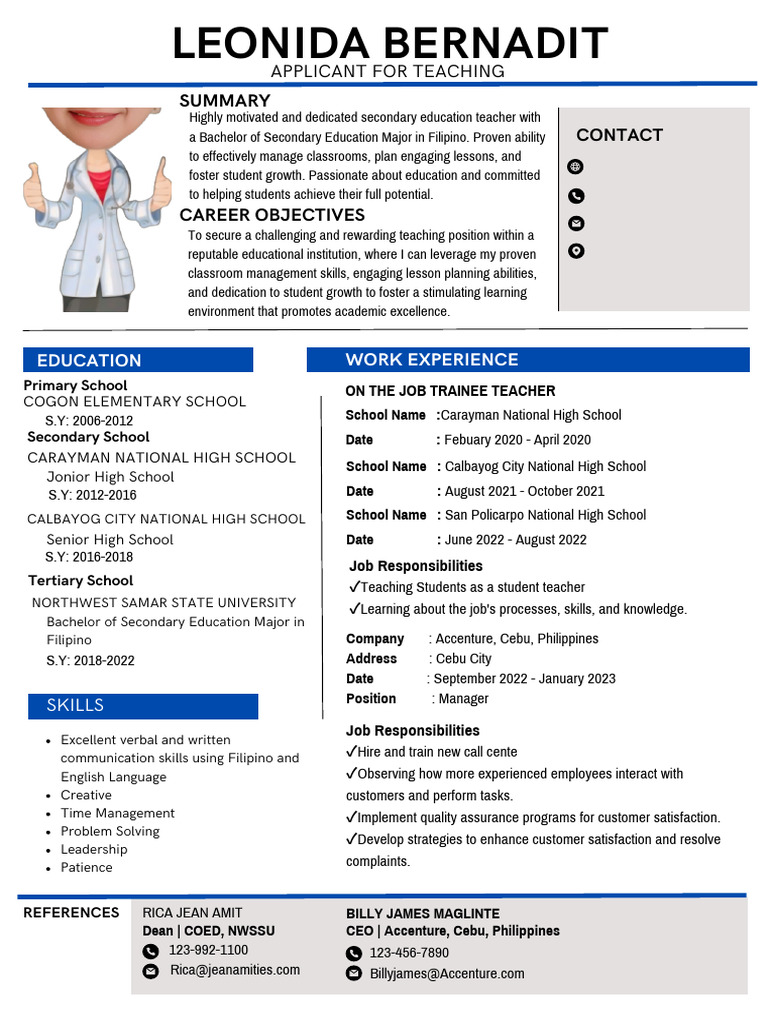 Resume Ba To - 20250509 - 105258 - 0000 | PDF | Teachers | Learning