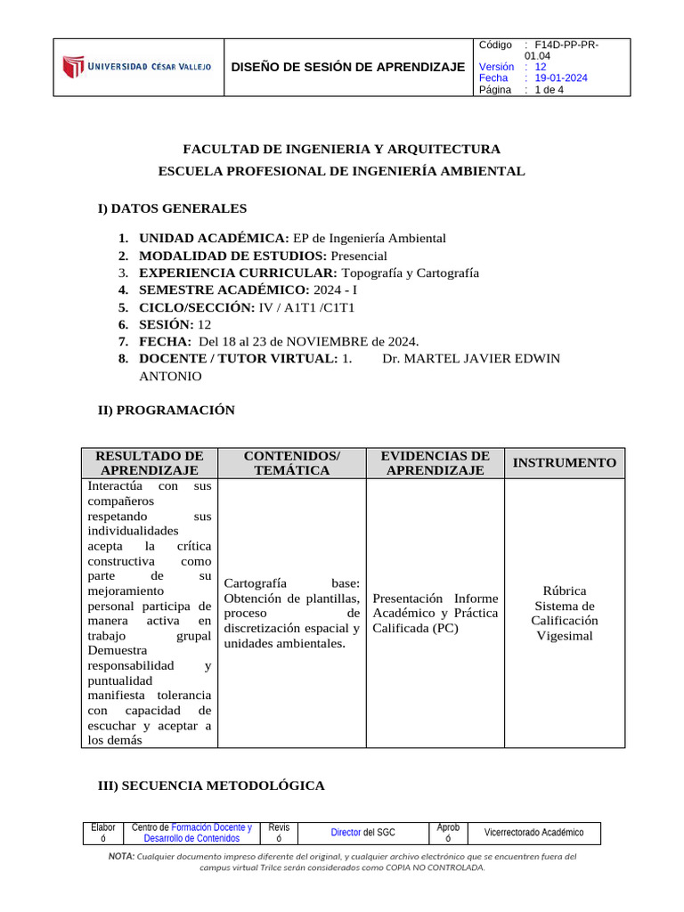 SESI Ôn 12 | PDF | Aprendizaje