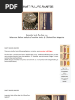 Failure Modes Mechanisms and Causes of Shafts Failures PDF | PDF ...