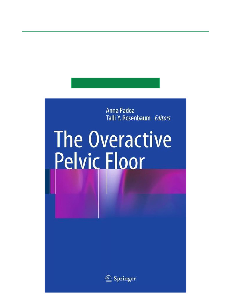 Understanding Overactive Pelvic Floor | PDF | Autonomic Nervous System ...