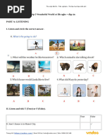 Primary Progression Test Stage 4 Science Paper 1 | PDF | Water