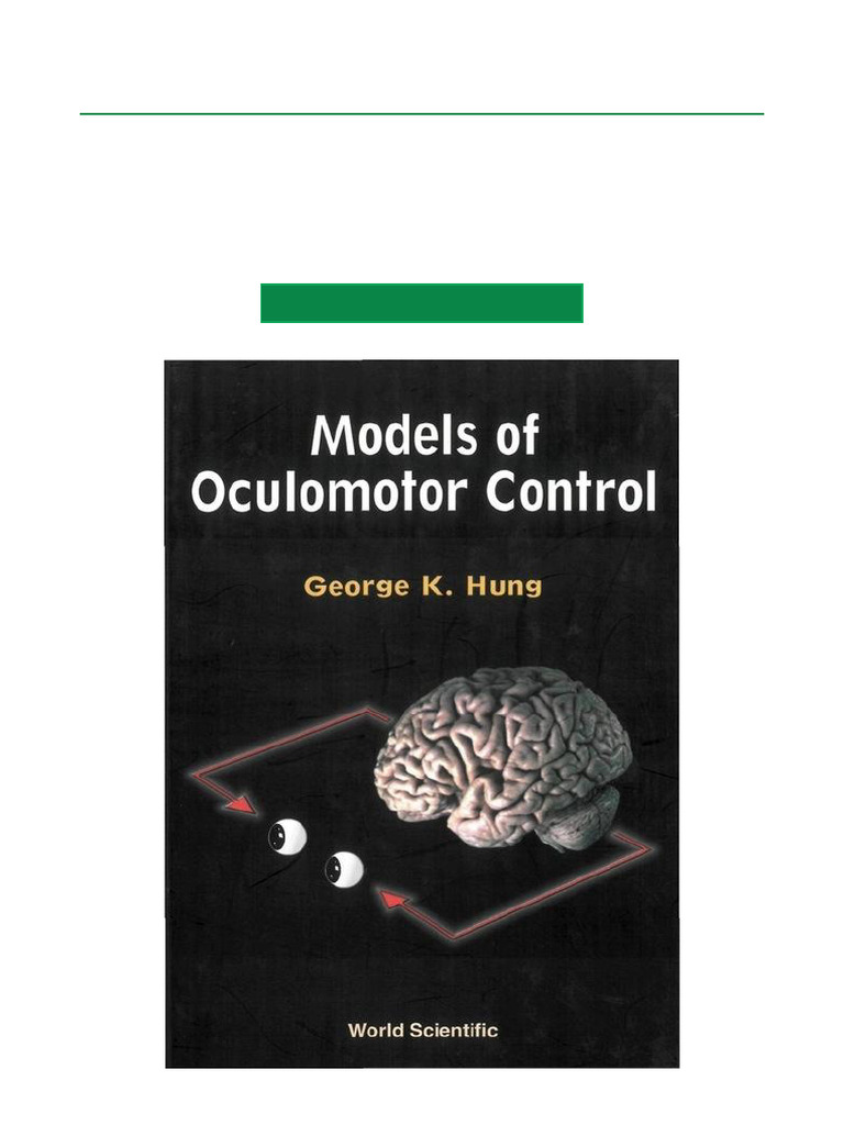 MODELS OF OCULOMOTOR CONTROL High-Quality Ebook | PDF | Eye | Optics