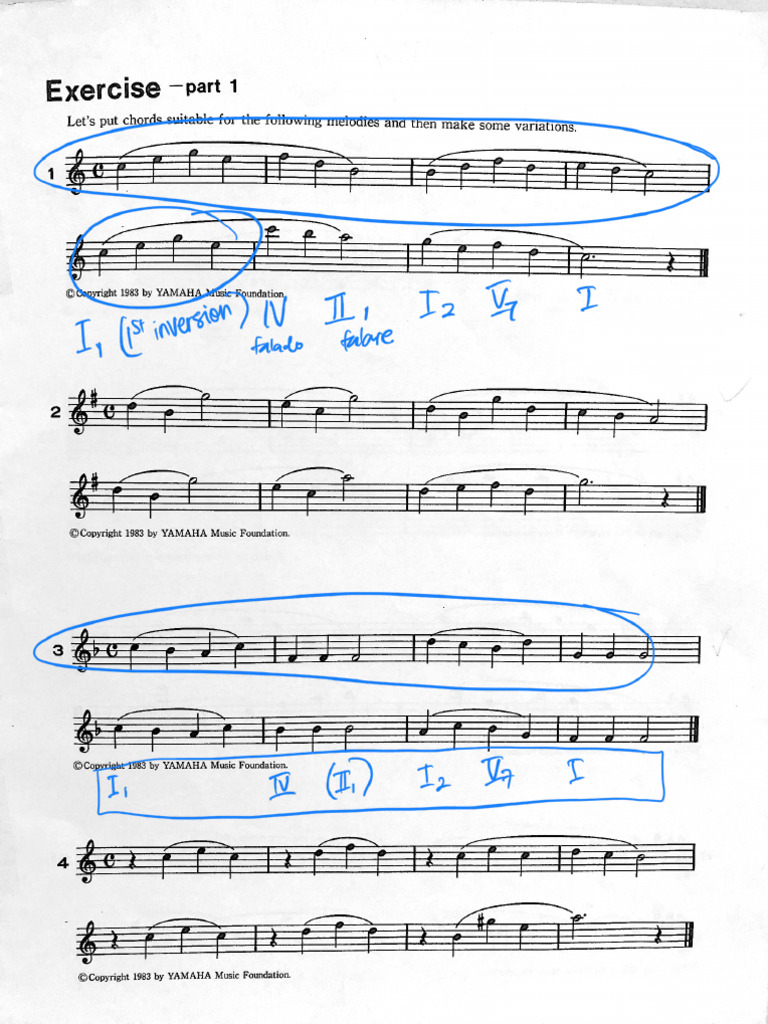 Improvisation Grade 7 | PDF