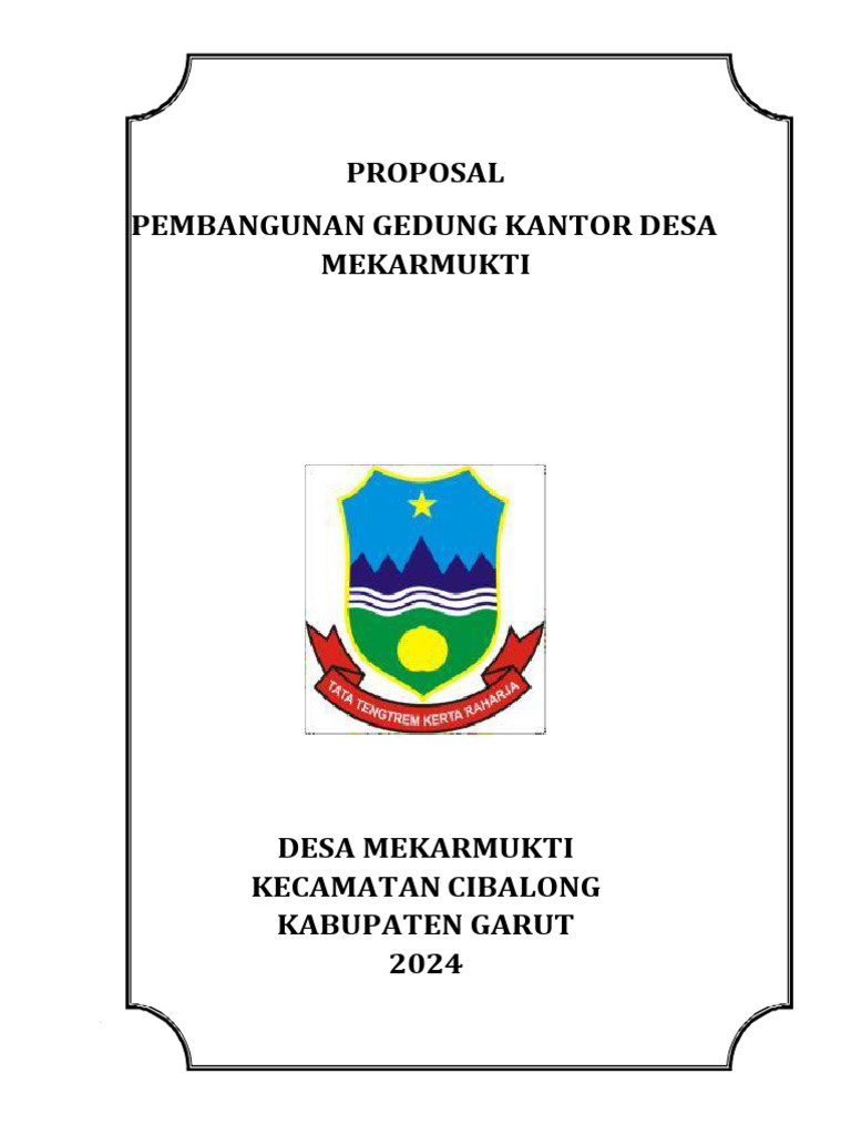 PROPOSAL Rehab Kantor | PDF