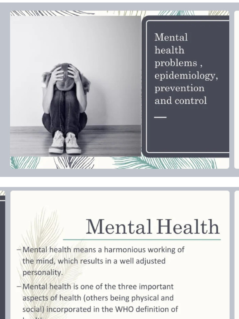 Mental Health | PDF