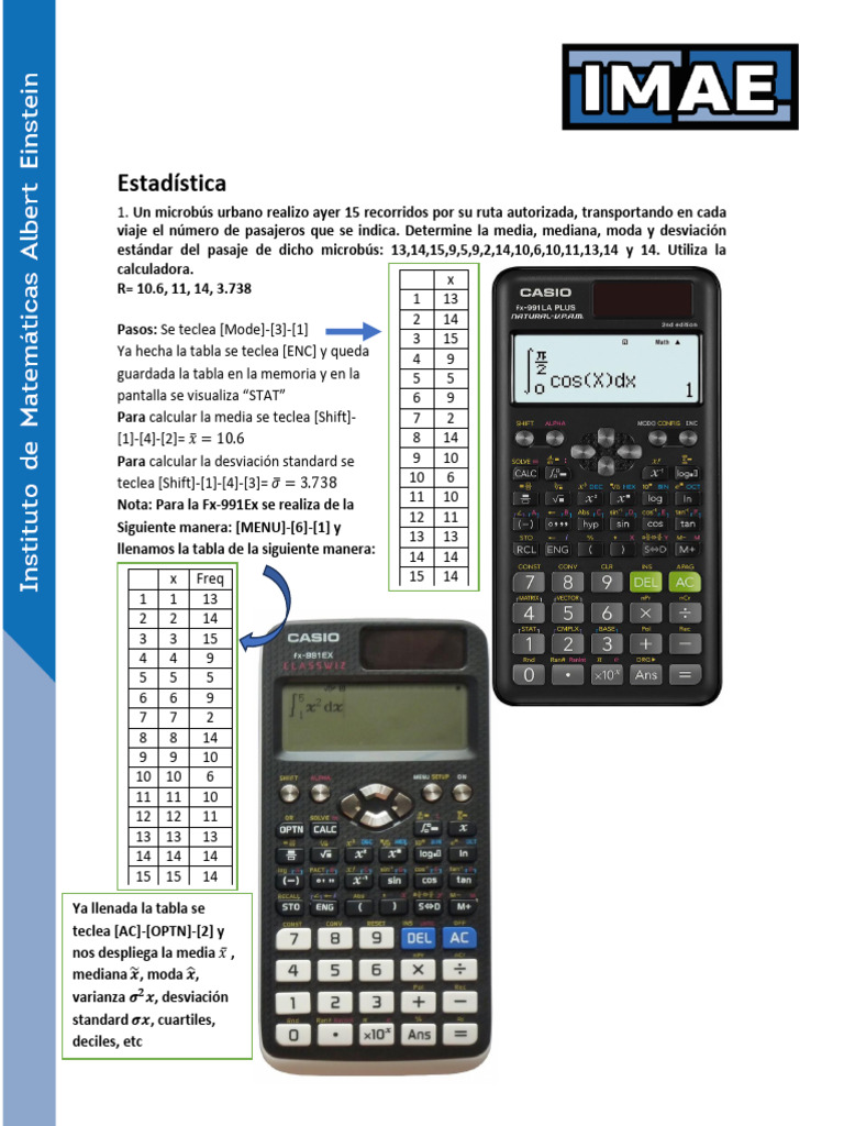 Calculadora Fx-991 Estrategias 2 | PDF | Triángulo | Ecuaciones