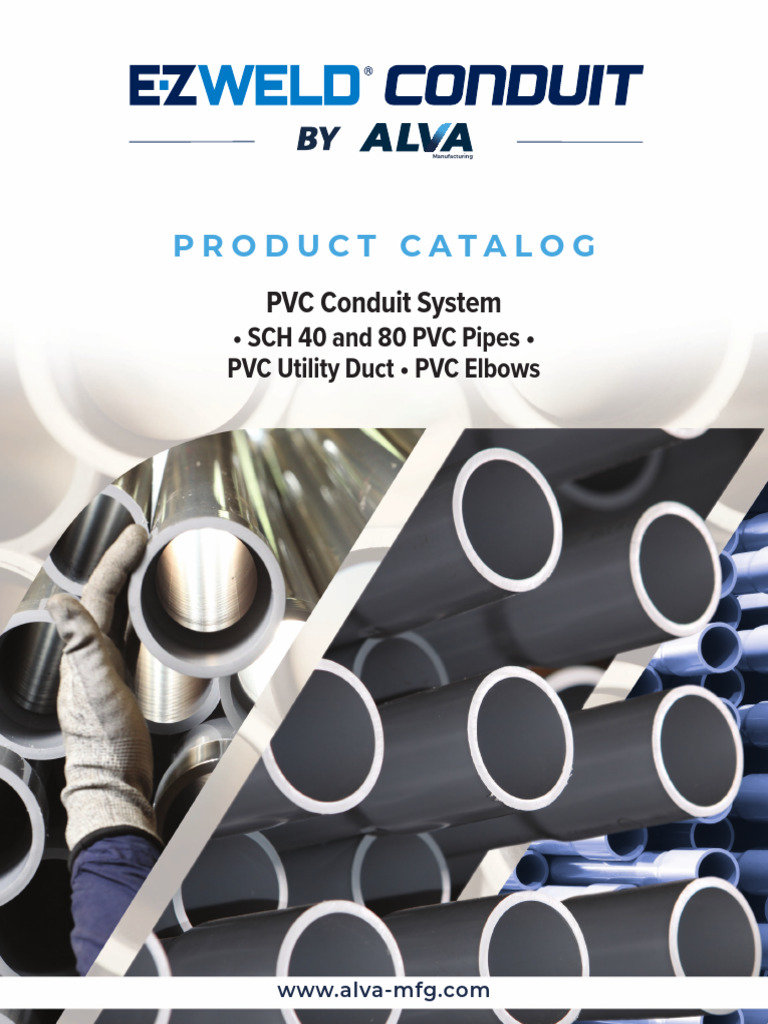 EZ Weld Conduit by Alva Catalog | PDF | Pipe (Fluid Conveyance ...