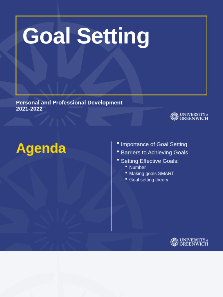 Lecture - Goal Setting | PDF | Cognition | Organizational Behavior