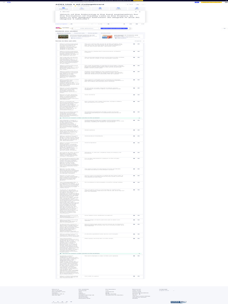 APES Unit 4 AP Collegeboard Flashcards - Quizlet | PDF | Earth | Plate ...