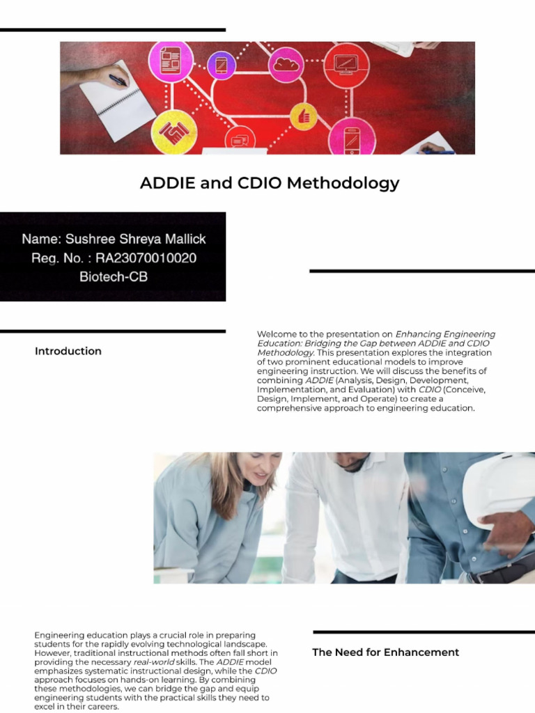 Addie and Cdio | PDF