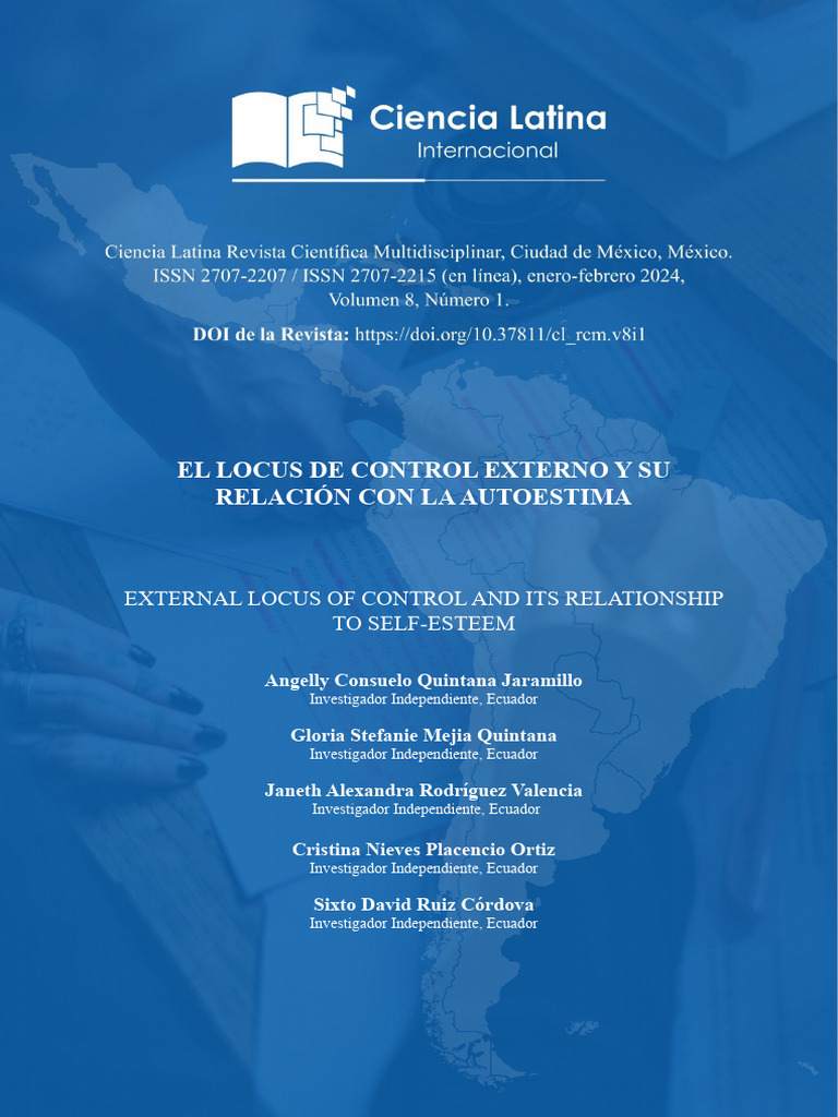 El Locus de Control Externo Y Su Relación Con La Autoestima | PDF ...