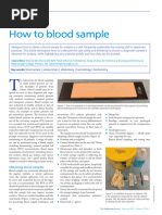 Procedure Rabbit Blood Collection | PDF | Intravenous Therapy | Blood