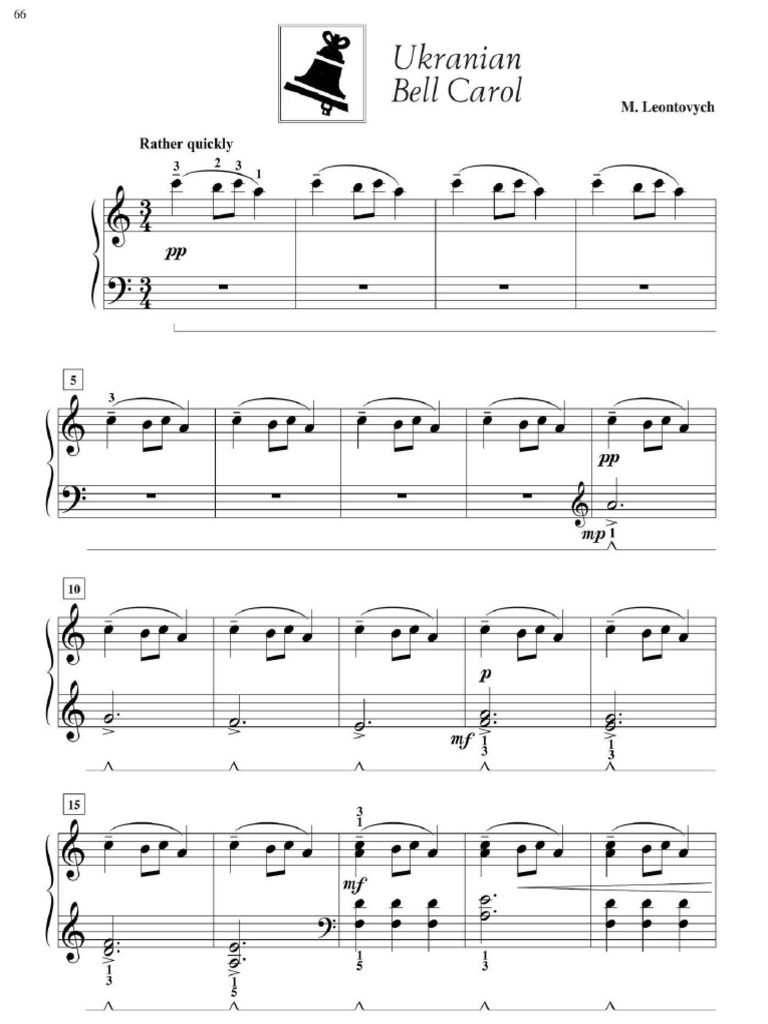 Ukrainian Bell Carol | PDF