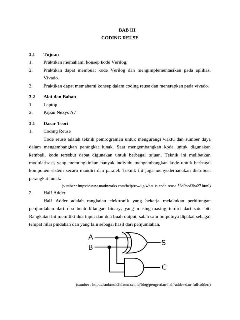 Modul 2 Coding Reuse | PDF
