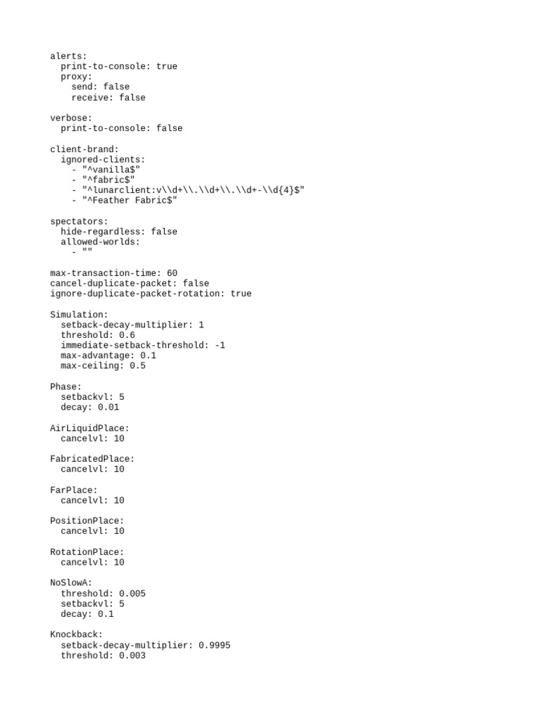 Config (1) .Yml | PDF