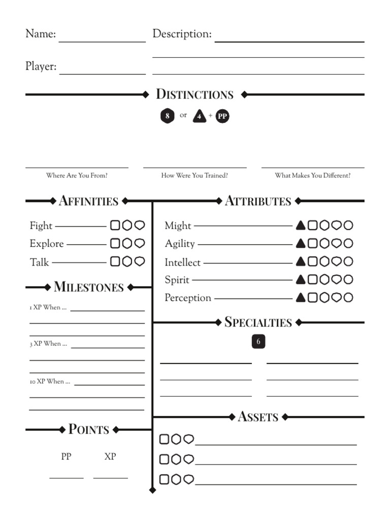 Character Sheet | PDF