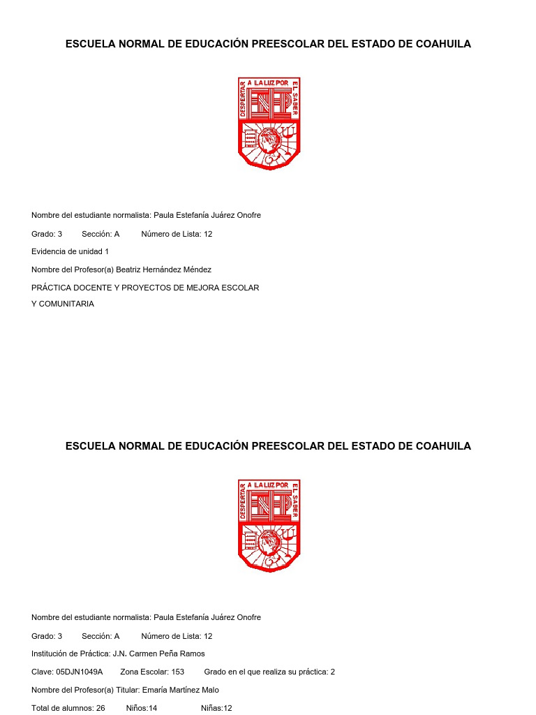 Plan de La Granja | PDF | Salón de clases | Educación de la primera ...