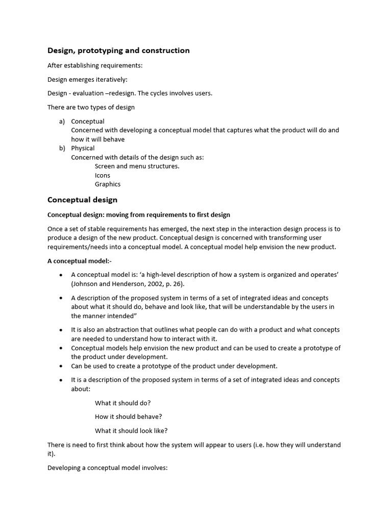 Design, Prototyping and Construction | PDF | Graphical User Interfaces ...