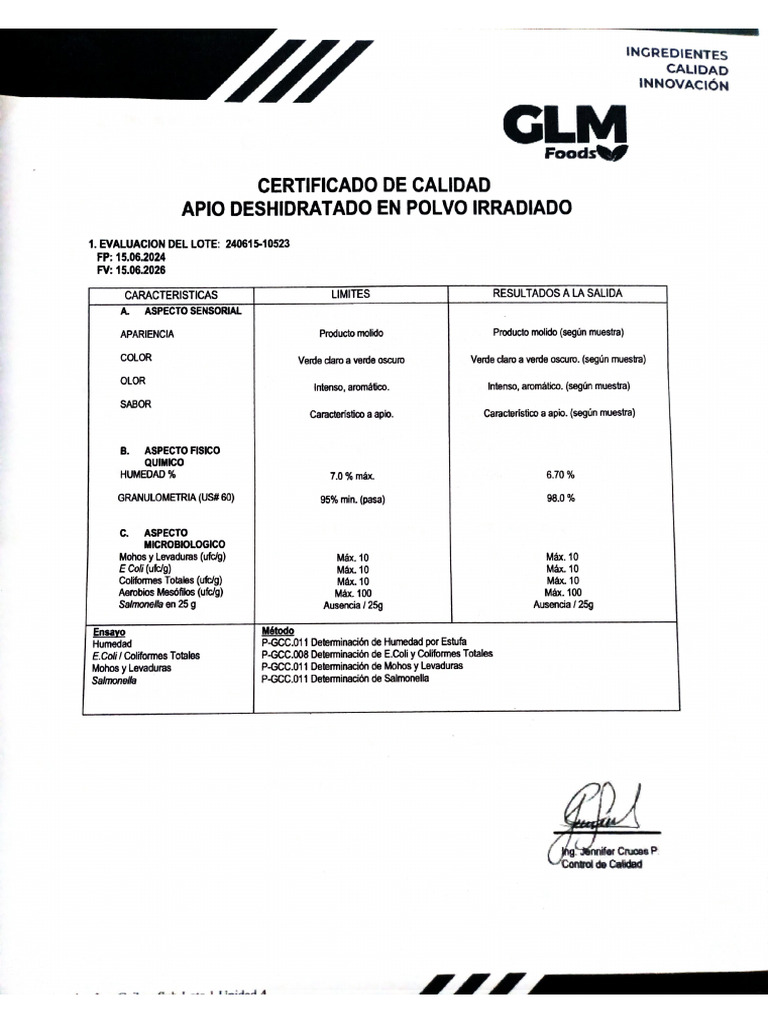 Apio en Polvo | PDF