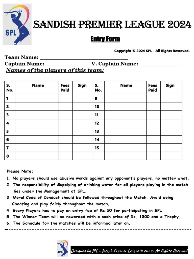 SPL 2024 Designed by JPL | PDF