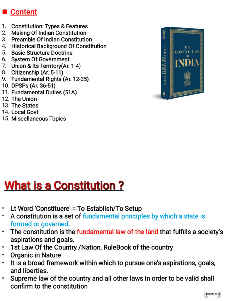 Constitution | PDF