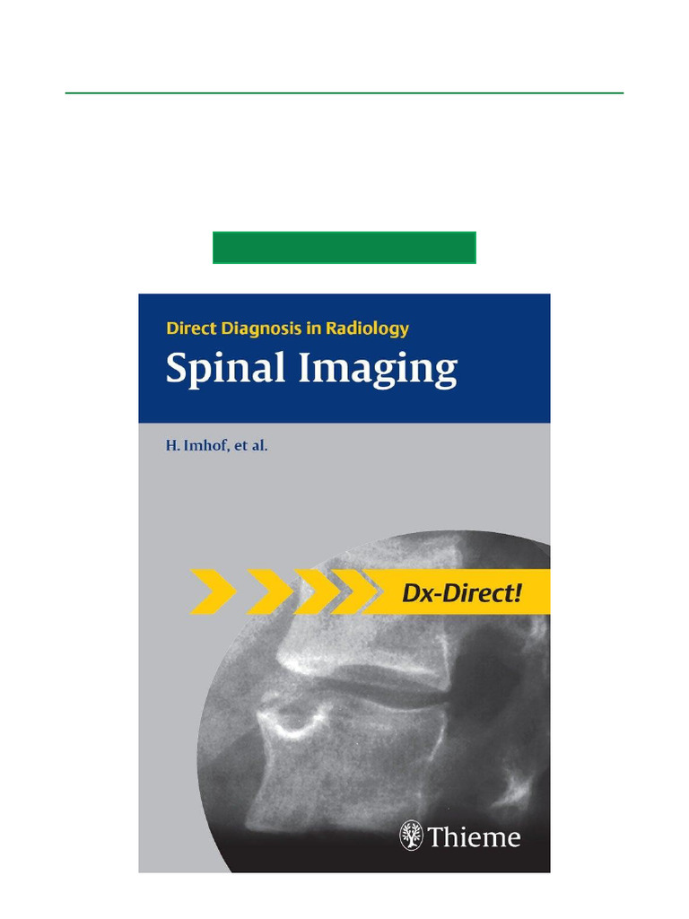 Spinal Imaging Direct Diagnosis in Radiology - 1st Edition Total Access ...