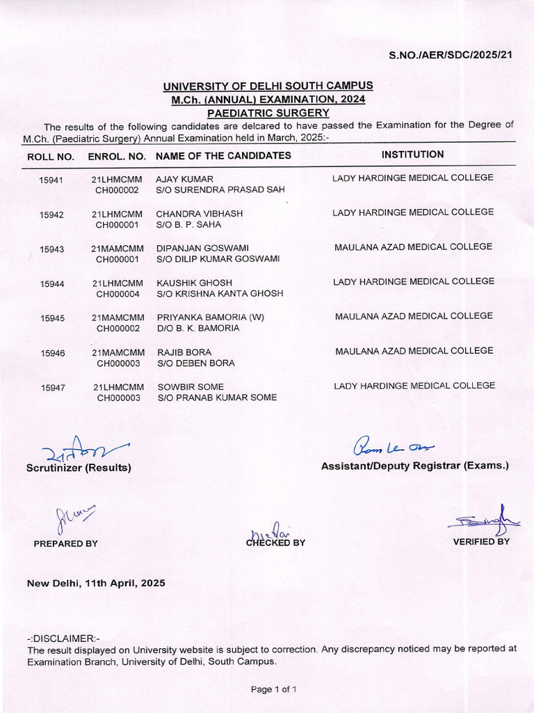 Aer 21 2025 MCH | PDF