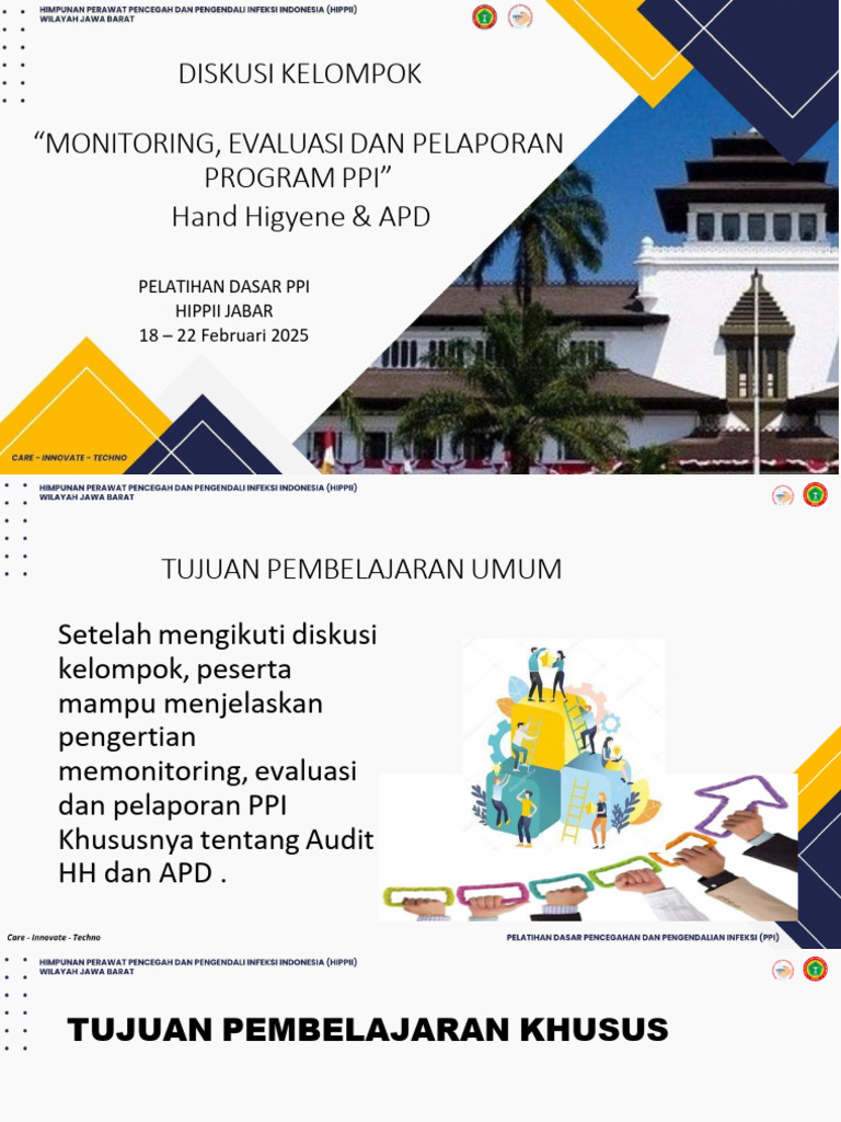 Oring, Evaluasi Dan Pelaporan Ppi Apd & HH Februari 2025 | PDF