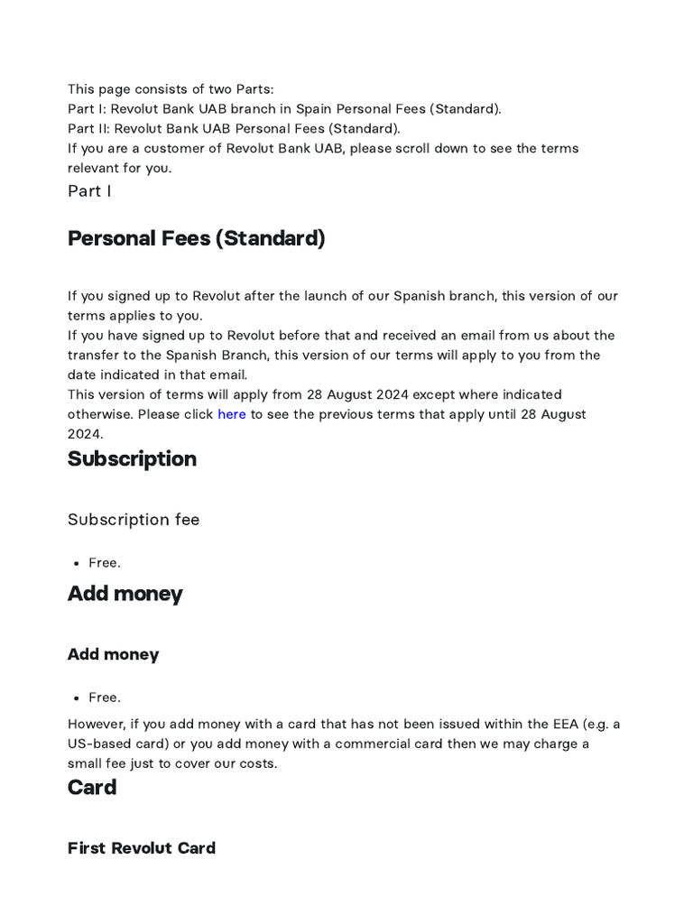 Personal Fees Standard 66cc991f 1.7.0 1744031084 en | PDF | Visa Inc ...