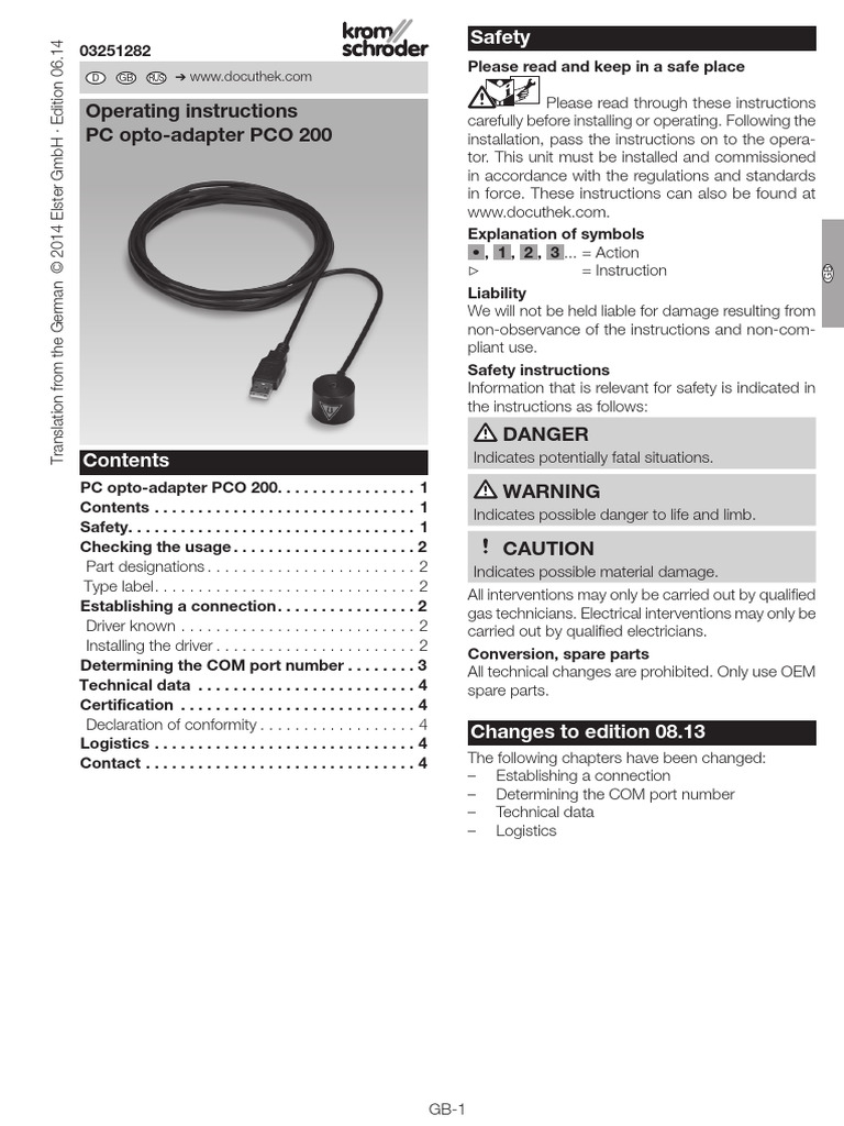 BCSoft Installation Guide for PCO 200 | PDF | Usb | Device Driver