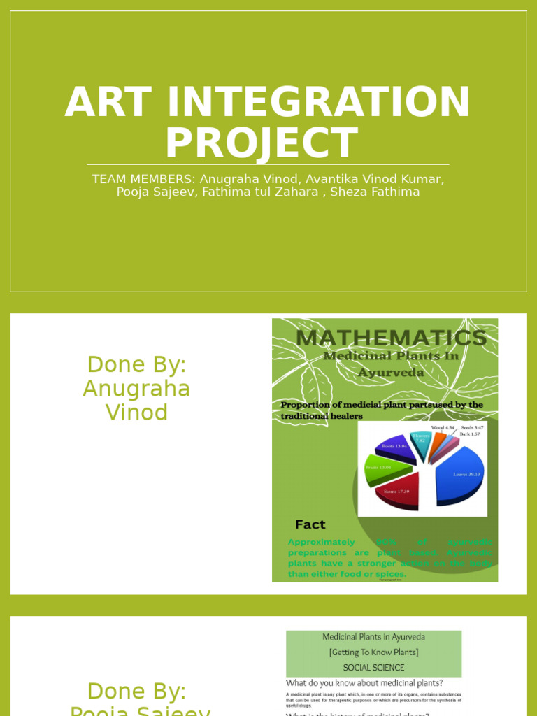 Art Integration Project 6L | PDF