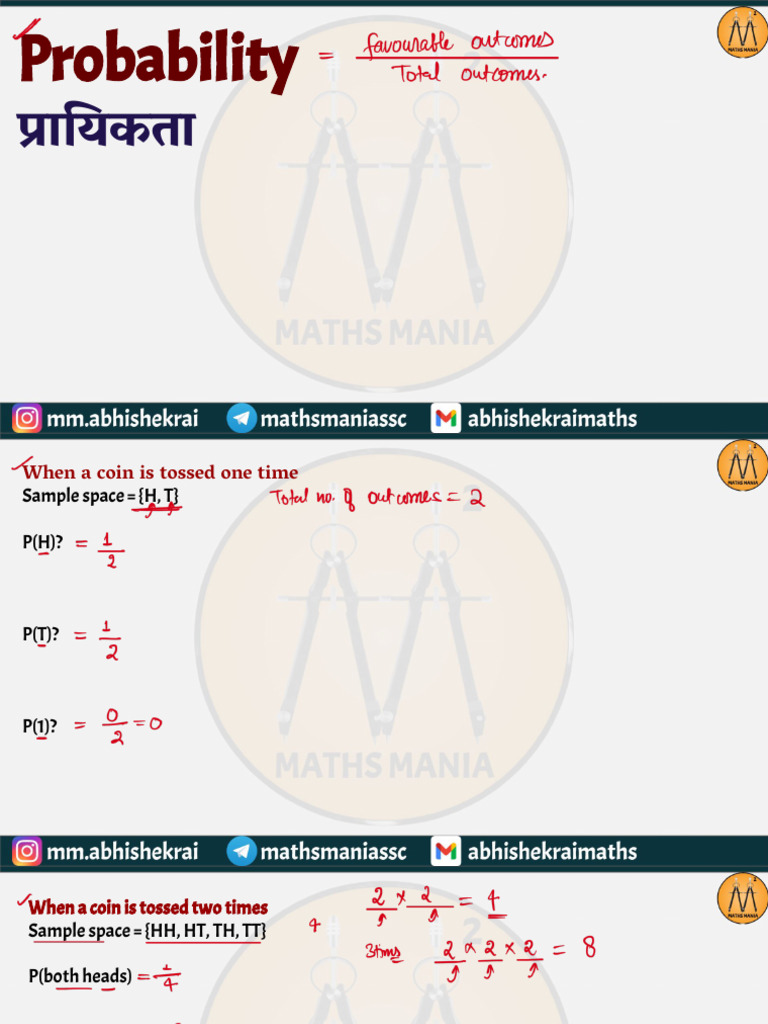 Probability (1) | PDF | Odds | Dice