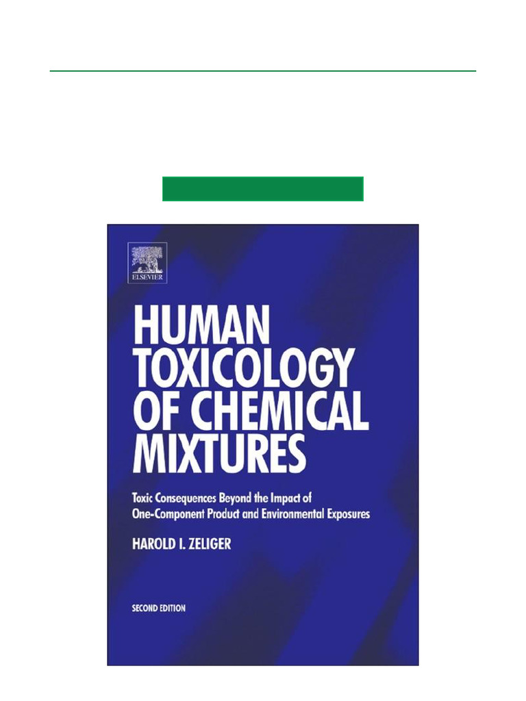 Human Toxicology of Chemical Mixtures 2nd Edition Authorized Download | PDF | Toxicology | Toxicity