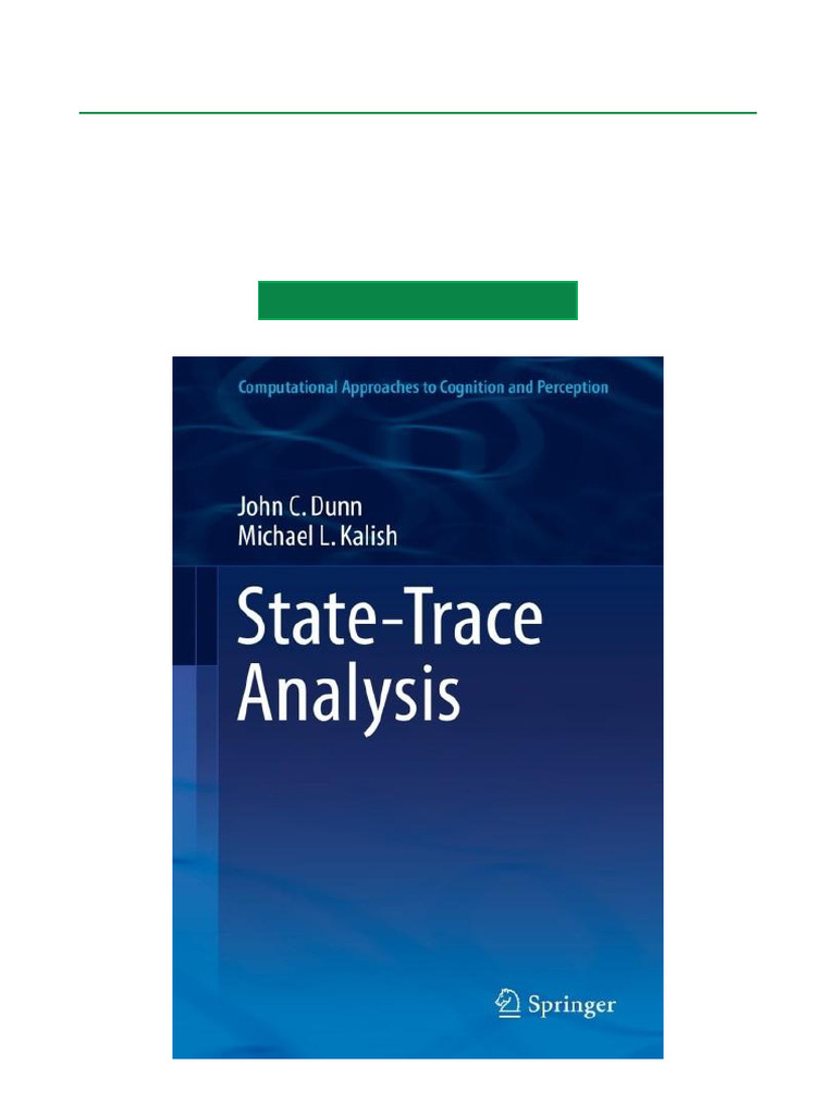 State Trace Analysis Authorized Download | PDF | Variable (Mathematics) | Dimension