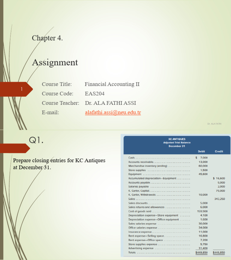 Ch.4 Assignment | PDF