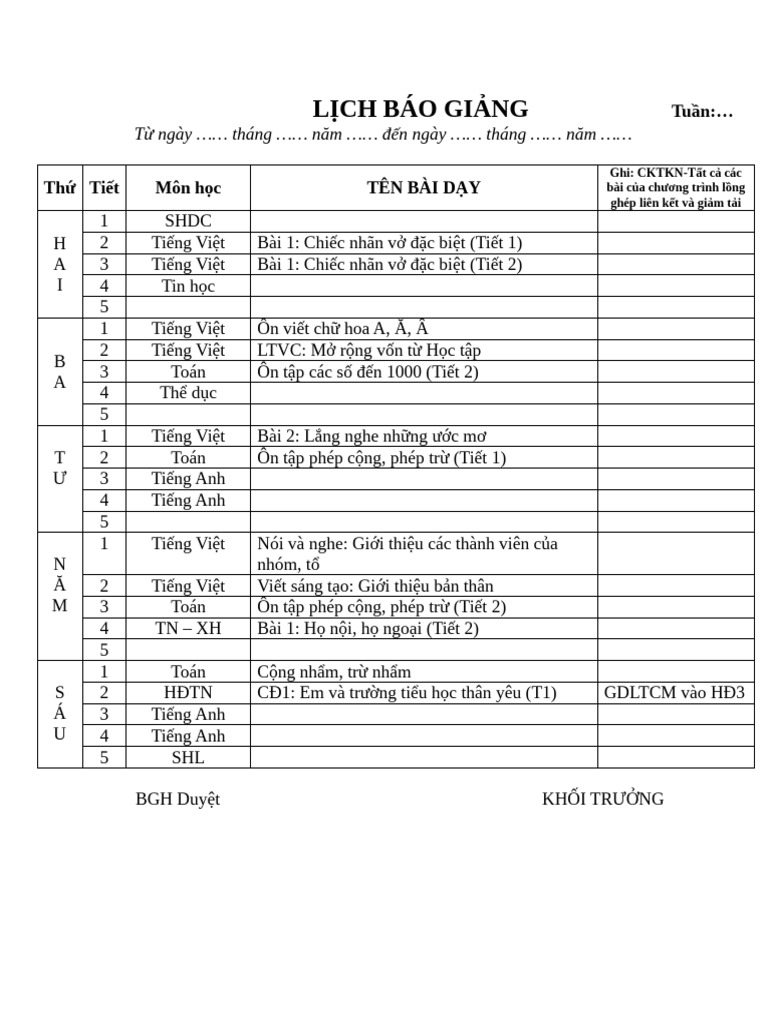 Lich Bao Giang | PDF