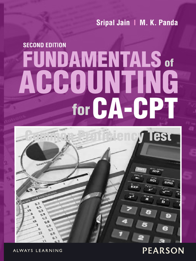 Fundamentals of Accunting For CA-CAPT Common Proficiency Test (Sripal ...