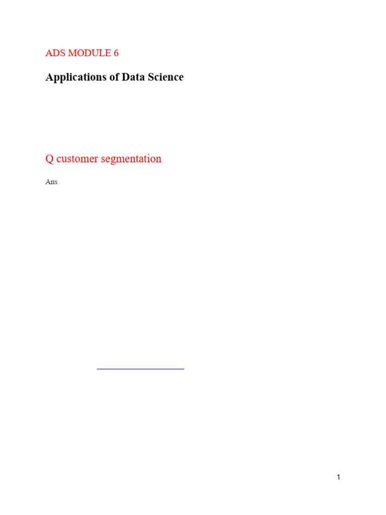 Applied - Data - Science MODULE 6 SEM 8 | PDF | Numerical Weather ...