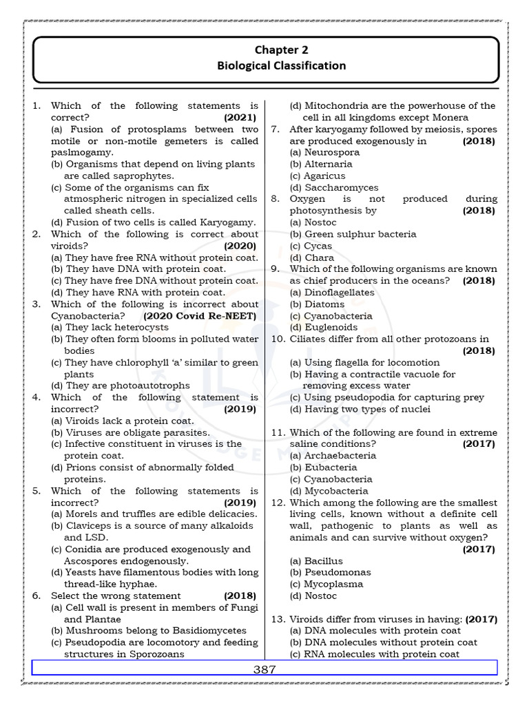 11 Years Biology PYQ - Ksquare - 34079834 - 2024 - 09 - 28 - 02 - 11 ...