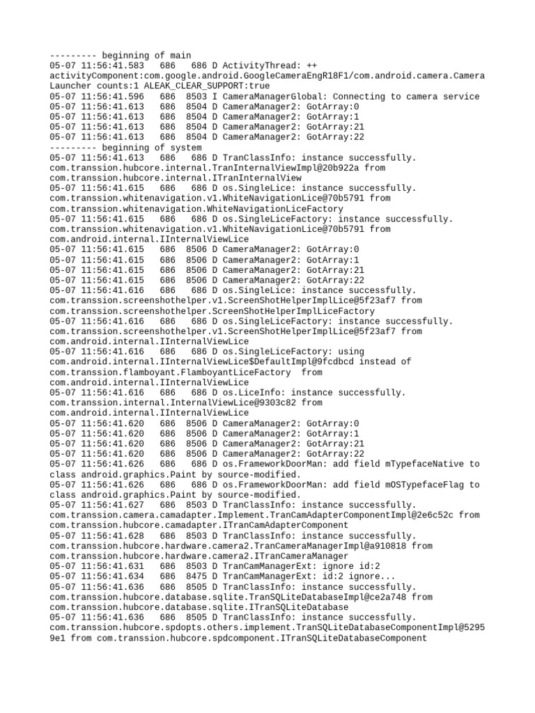 Logcat 1746593801531 | PDF | Constructor (Object Oriented Programming) | Programming