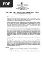 NSED 2nd Quarter SY 2025-2026 | PDF | Emergency Management | Public Safety