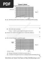 IGCSE Topical Past Papers Physics | PDF | Force | Pressure