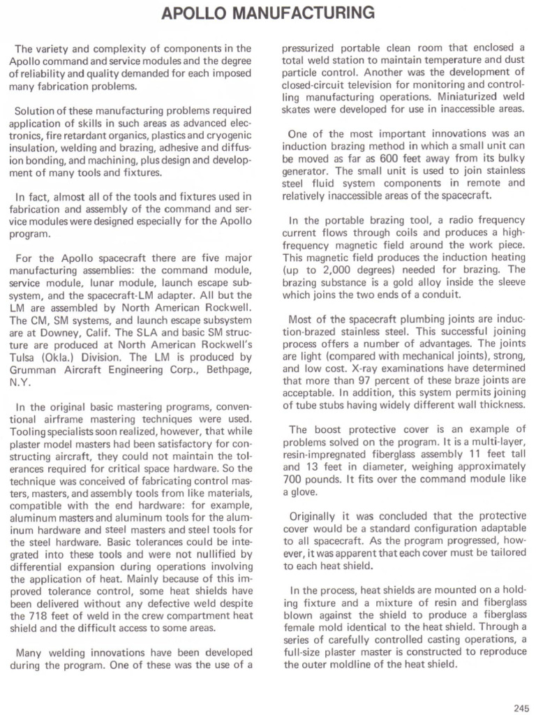 25 Apollo Manufacturing Pp245-252 | PDF