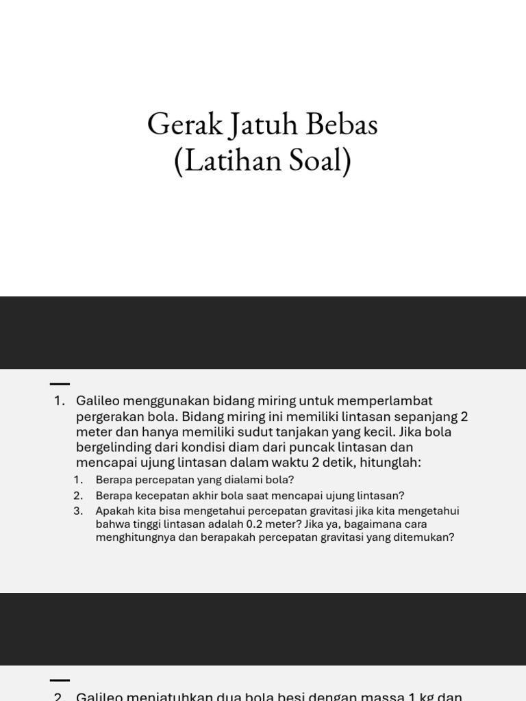 Latihan Soal GJB & GVA I | PDF