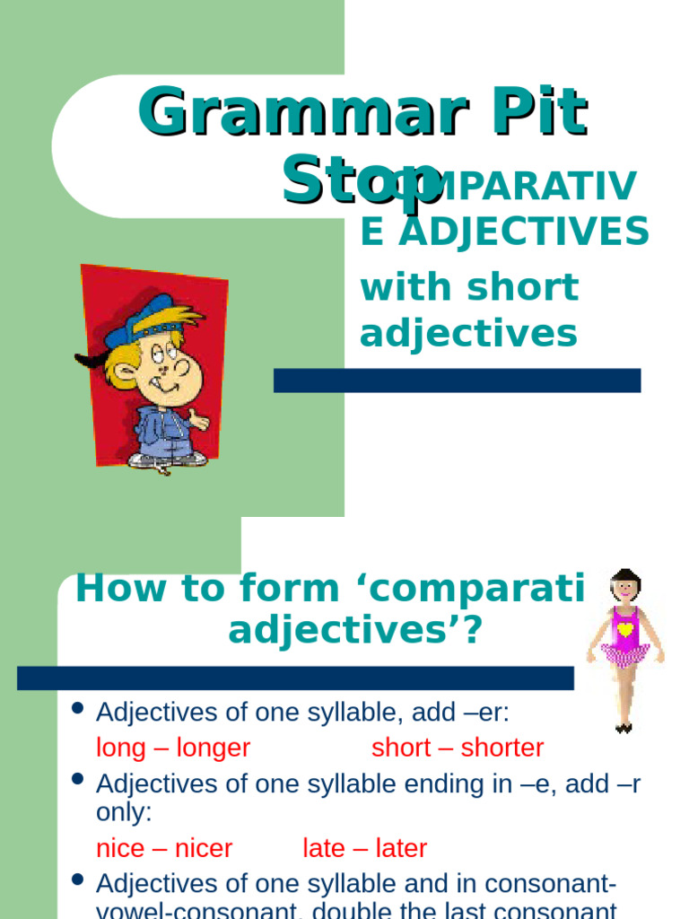 Comparatives 1 | PDF