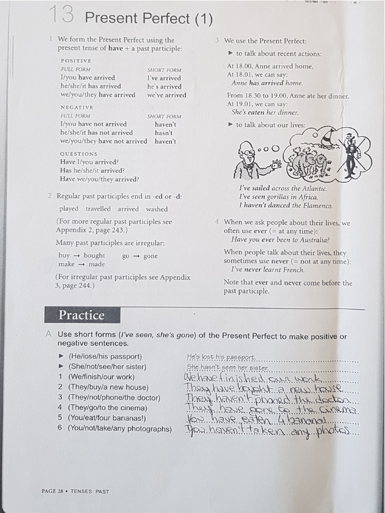 Present Perfect | PDF