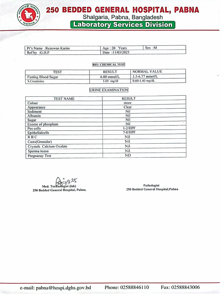 Sadar Hospital | PDF