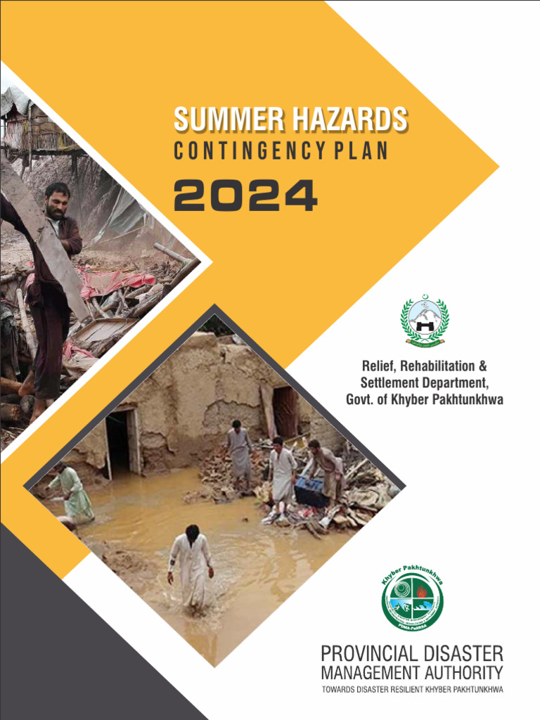 Summer Hazards Contingency Plan 2024 | PDF | Flood | Landslide