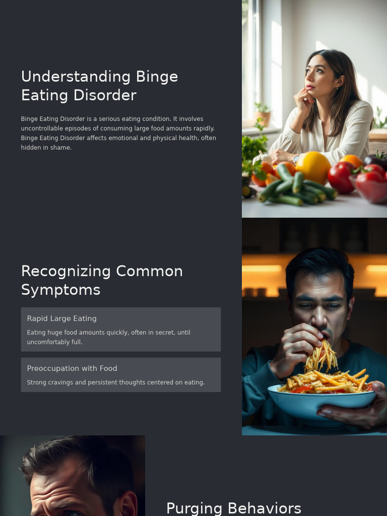 Understanding Binge Eating Disorder Pdf