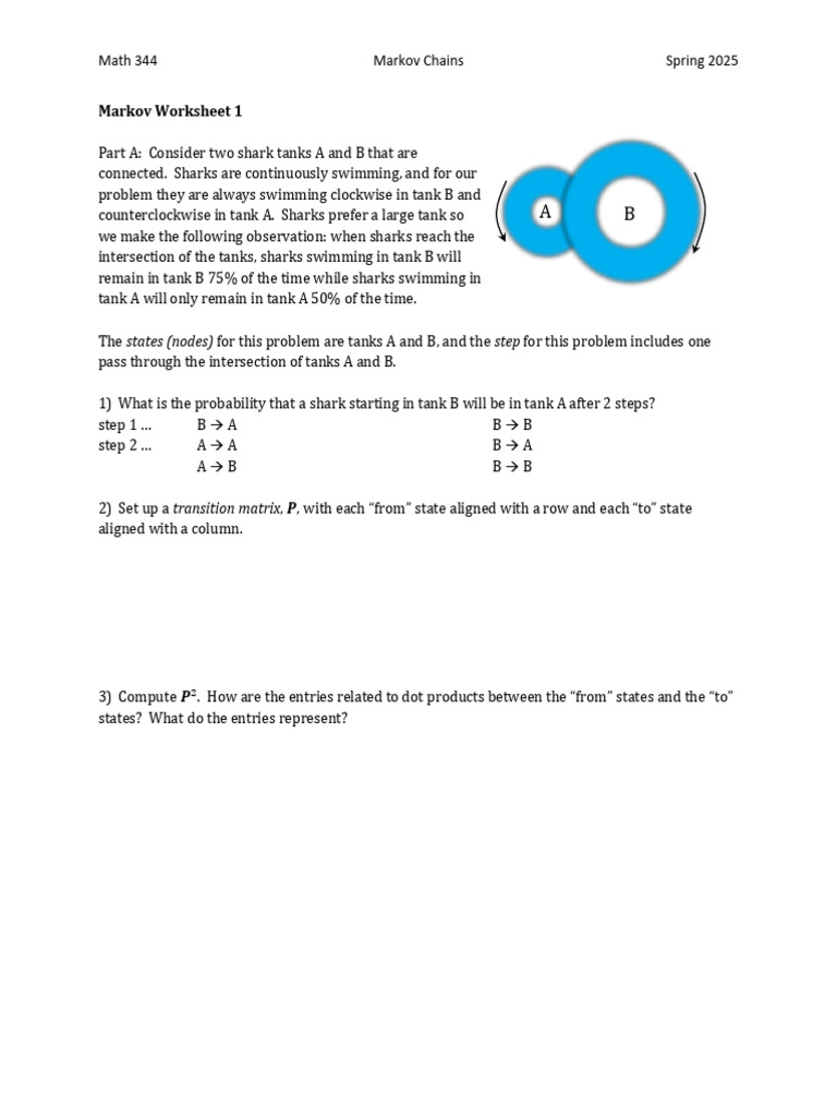 Introduction To Markov Chains | PDF | Markov Chain | Eigenvalues And ...
